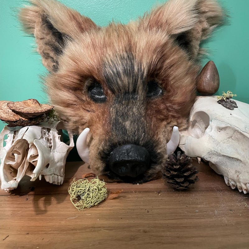 Therian Deer Mask - Etsy
