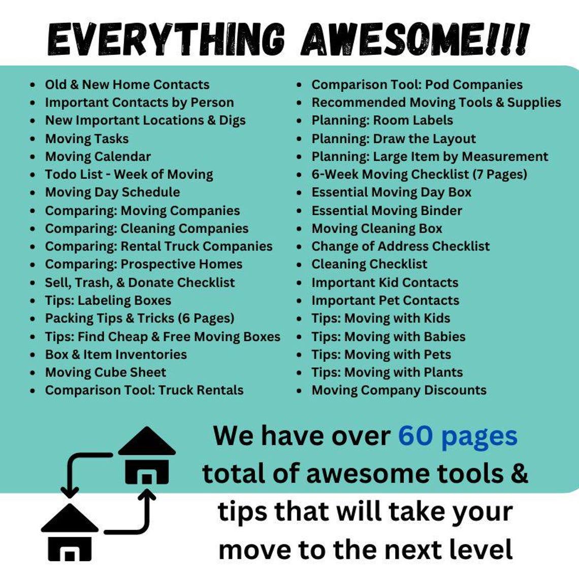 Best Moving Planner, Guide, and Checklists | Tools to Help You Organize ...