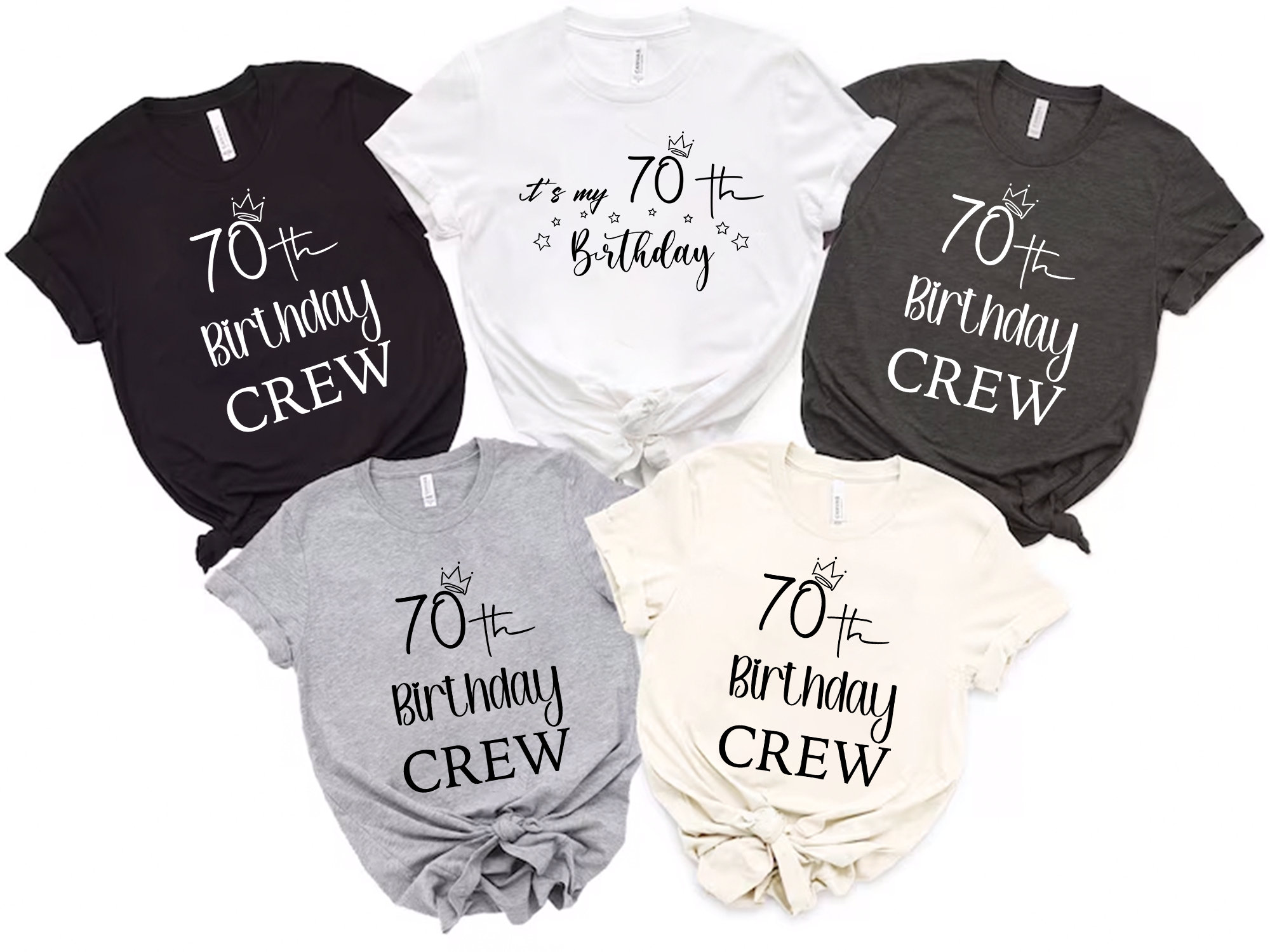It's My 70th Birthday Shirt, 70th Birthday Crew Sweatshirt for Woman ...