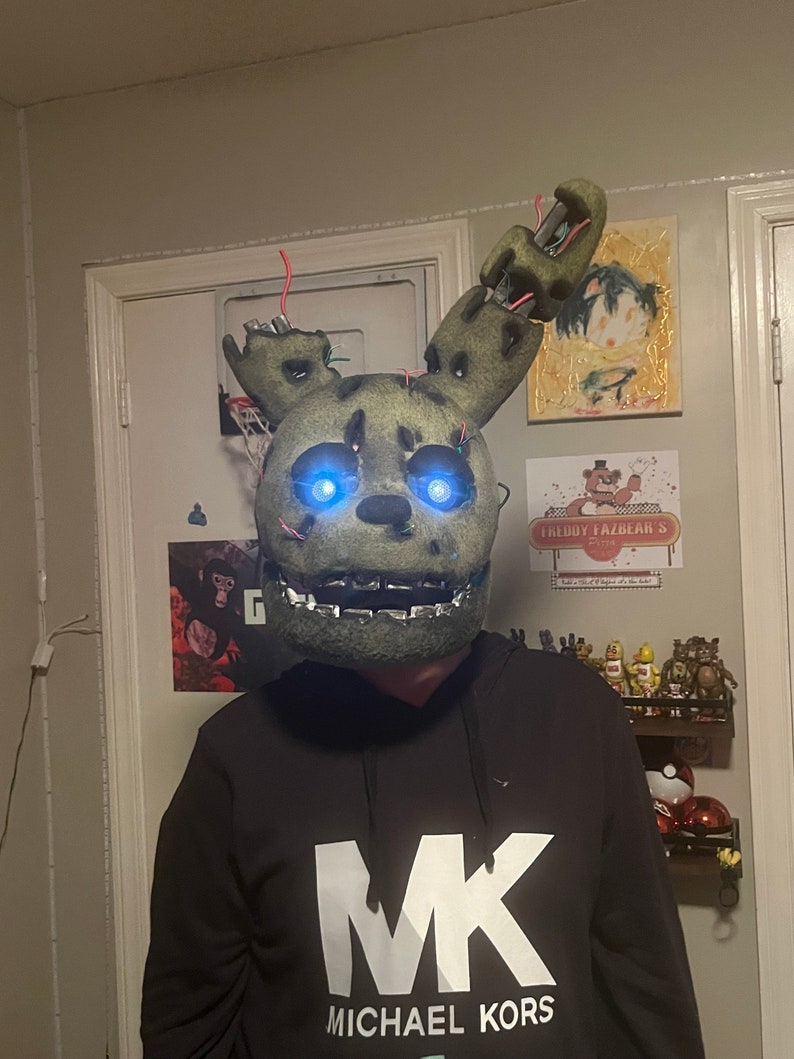Springtrap Wearable Cosplay Head - Etsy
