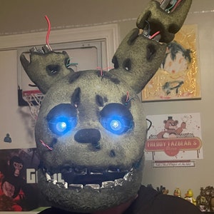 Springtrap Wearable Cosplay Head - Etsy