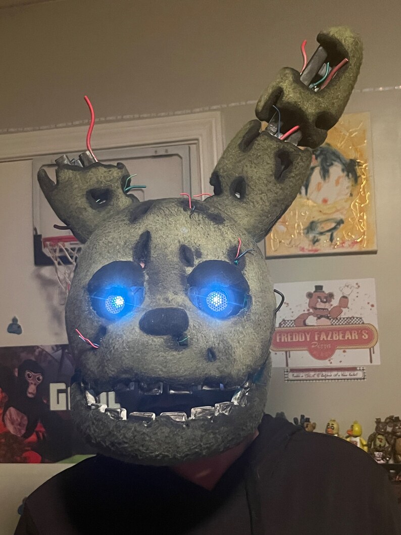 Springtrap Wearable Cosplay Head - Etsy