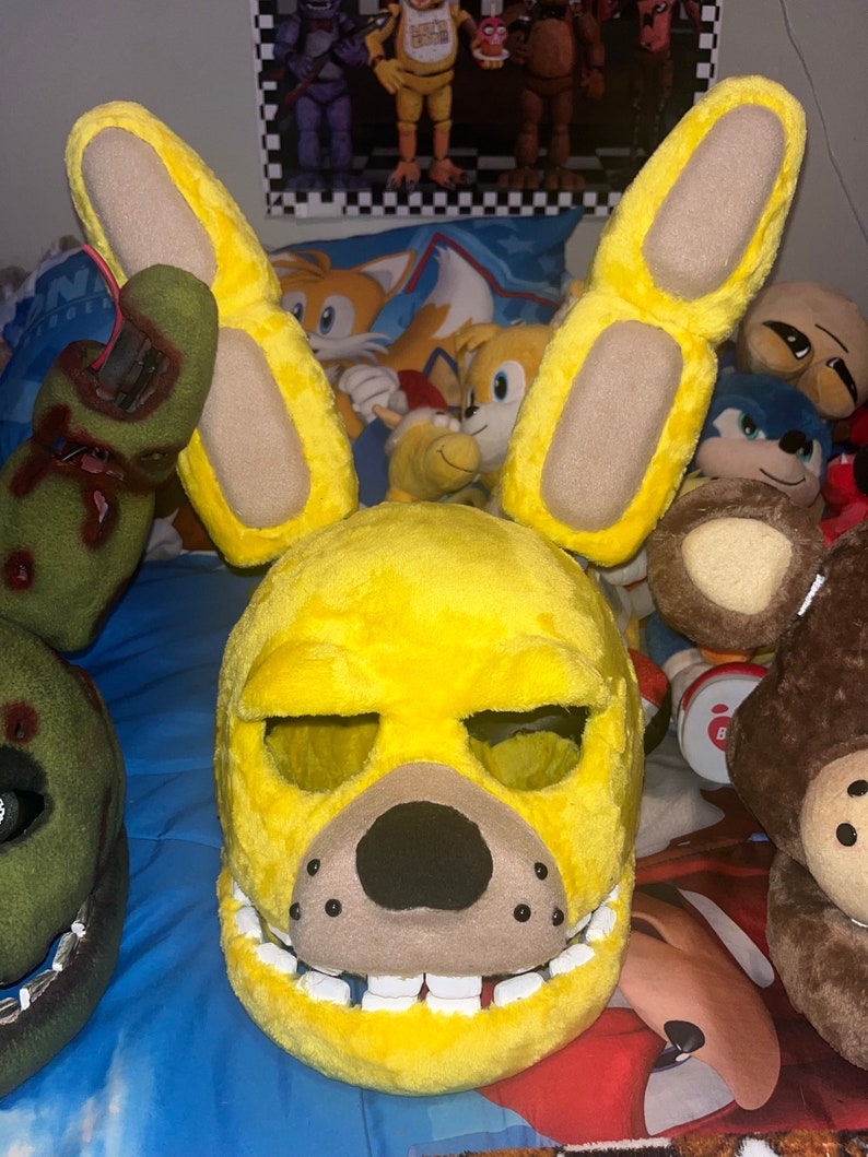 FNAF Spring Bonnie Head - Etsy