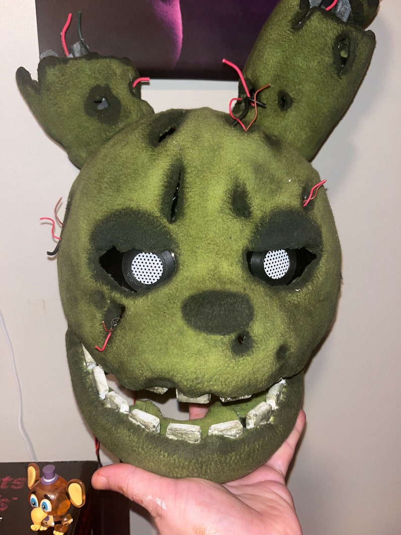Flawed Springtrap Wearable Head - Etsy