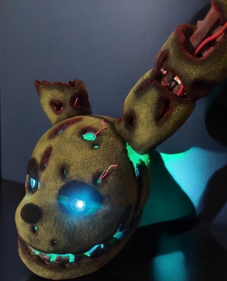 Springtrap Head Kids Size - Etsy