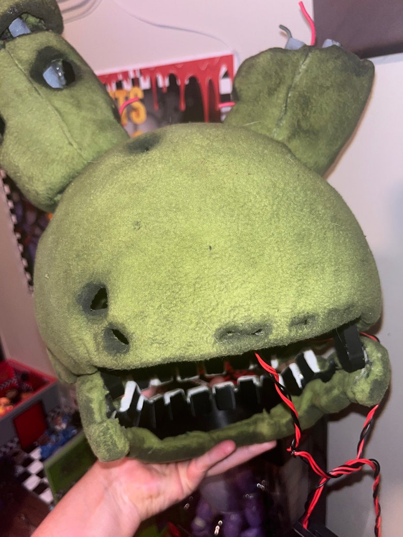 Flawed Springtrap Wearable Head - Etsy