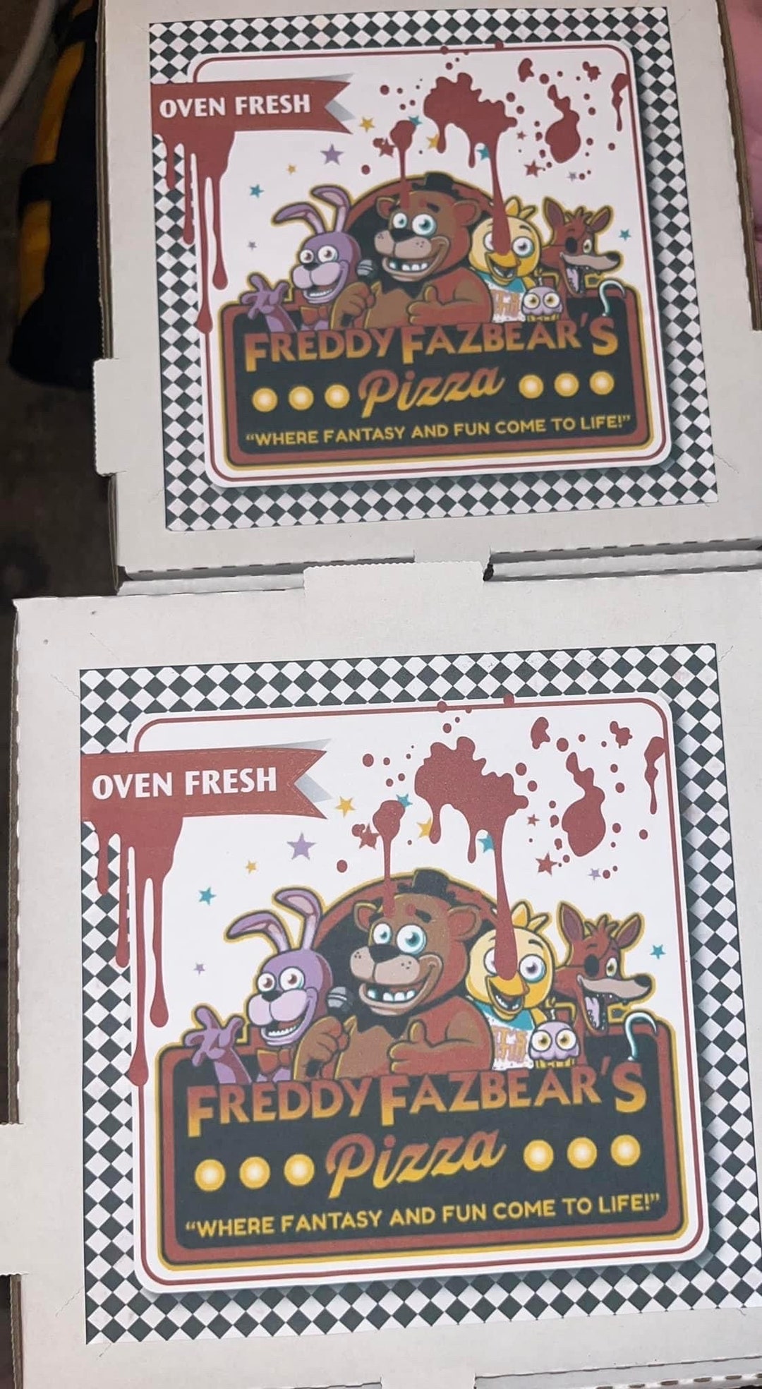 Fnaf Party Favor Boxes - Etsy UK