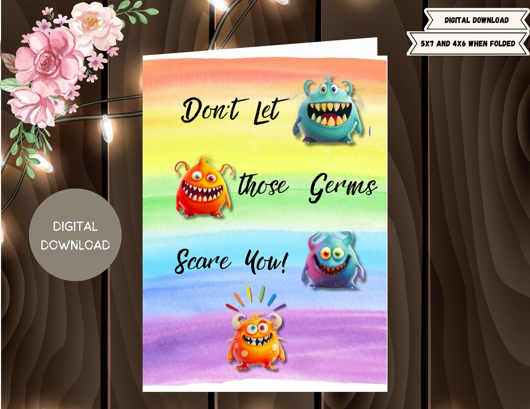 Funny Get Well Soon Greeting Card for Friends, Colleagues, Coworkers ...