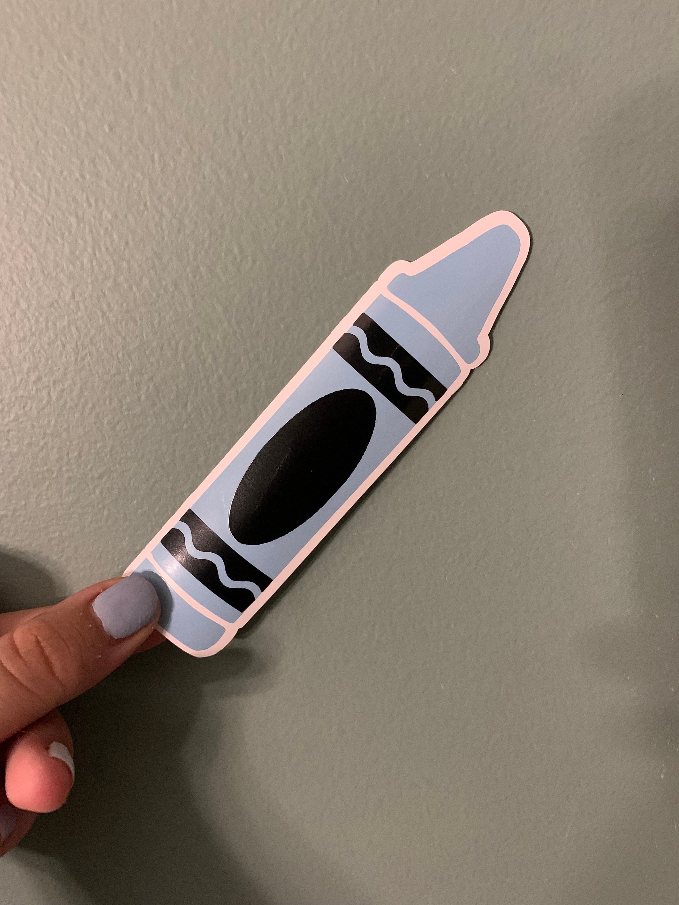 Crayon Decal Sticker/crayon Box Sticker/back to School Sticker for ...