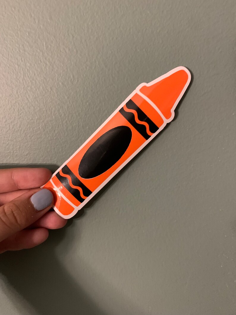 Crayon Decal Sticker/crayon Box Sticker/back to School Sticker for ...