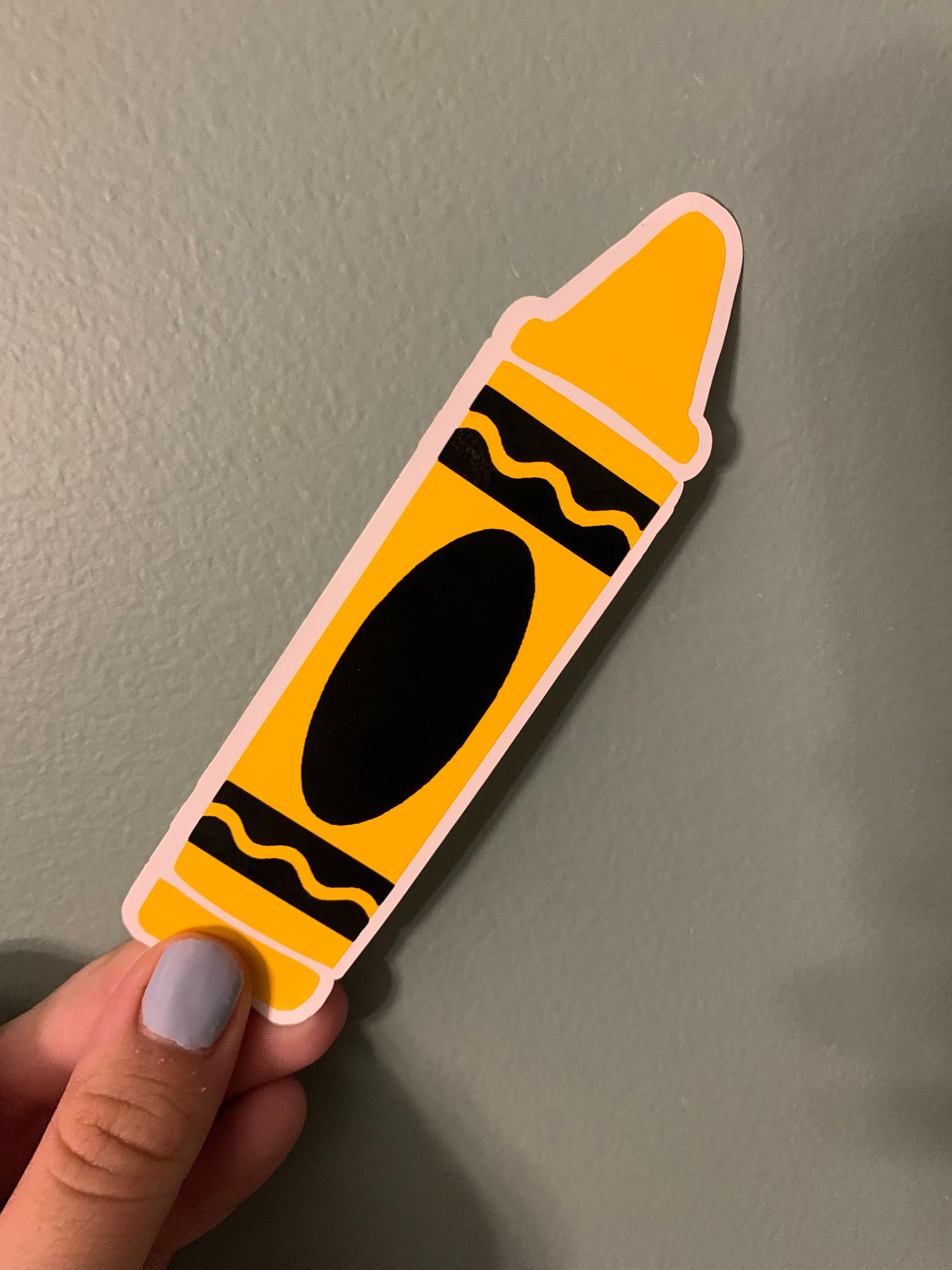 Crayon Decal Sticker/crayon Box Sticker/back to School Sticker for ...