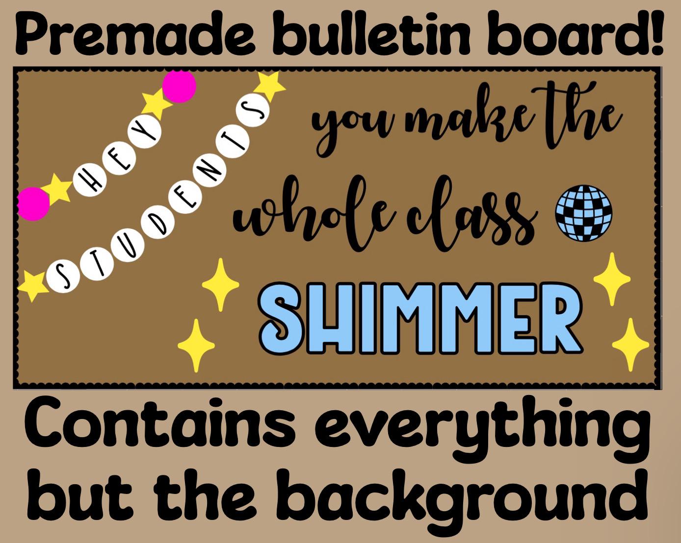 Premade Bulletin Board Taylor Swift Theme / Hey Students You Make the ...