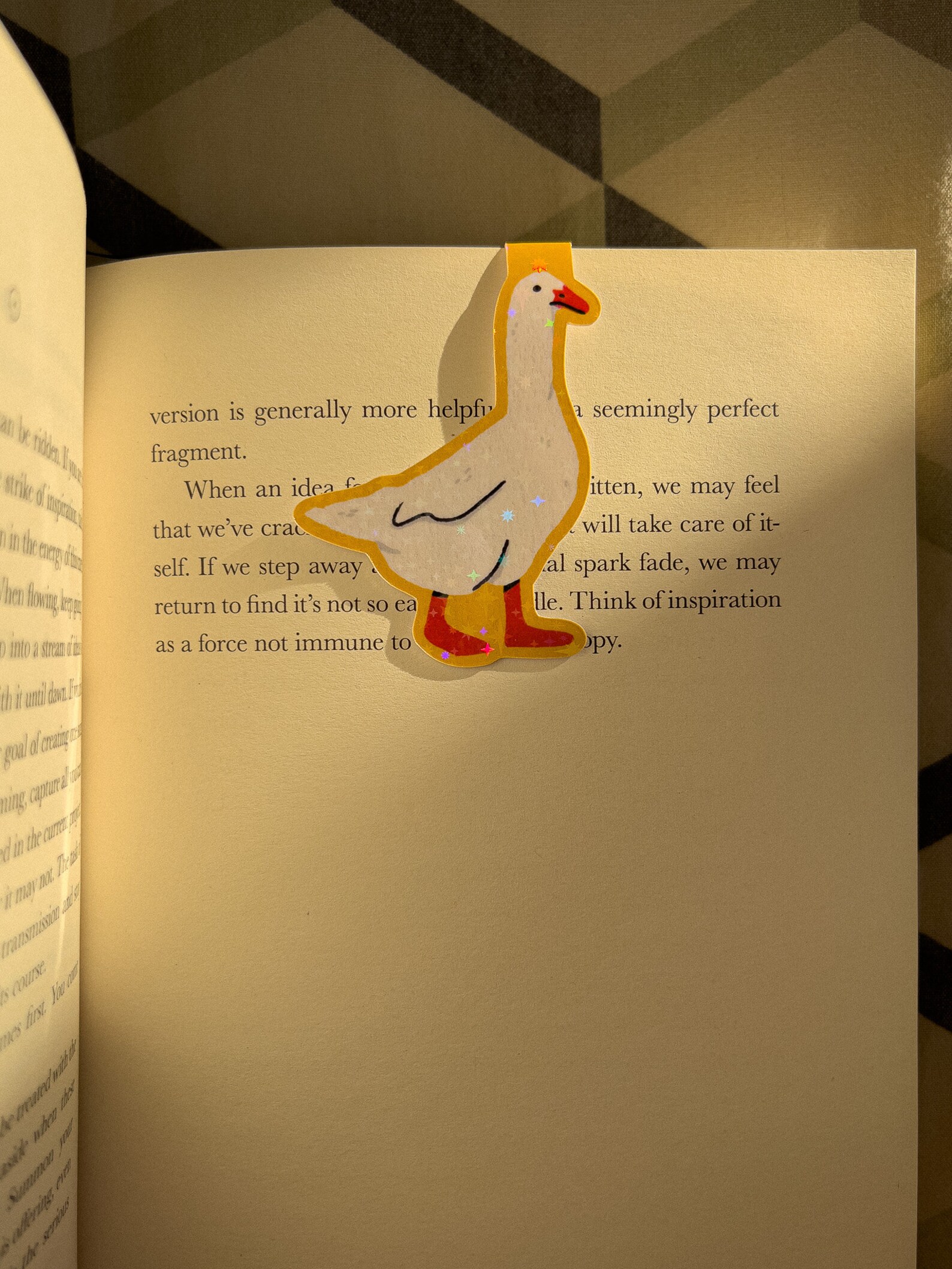 Goose Magnetic Bookmark Gift for Book Lovers Book Accessories Reading ...
