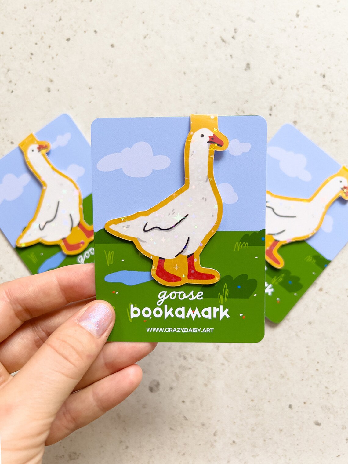 Goose Magnetic Bookmark Gift for Book Lovers Book Accessories Reading ...