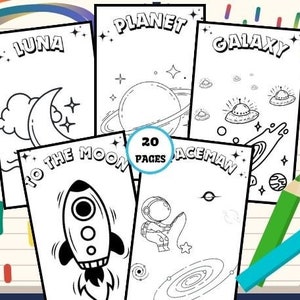 20 Space Coloring Pages for Kids, Astronaut Coloring Pages, Planets ...