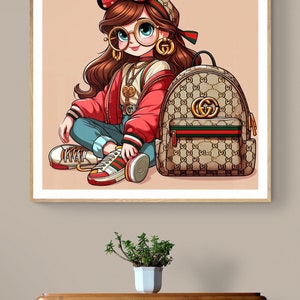 Exclusive Iconic Princess Gucci AI Digital Art Instant Download - Etsy
