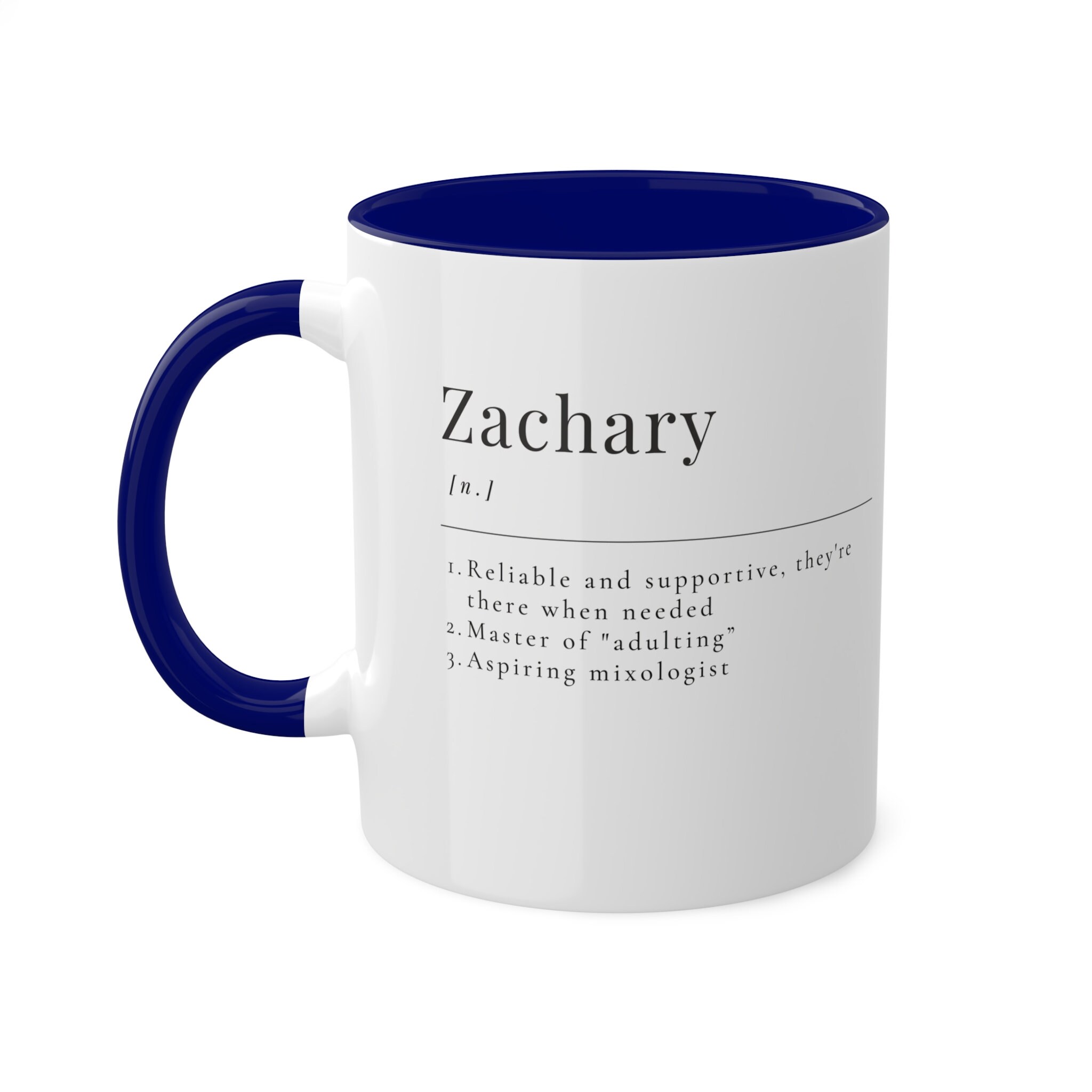 Customized Name Dictionary Mug Personalized Mother's Father's Day Gift ...