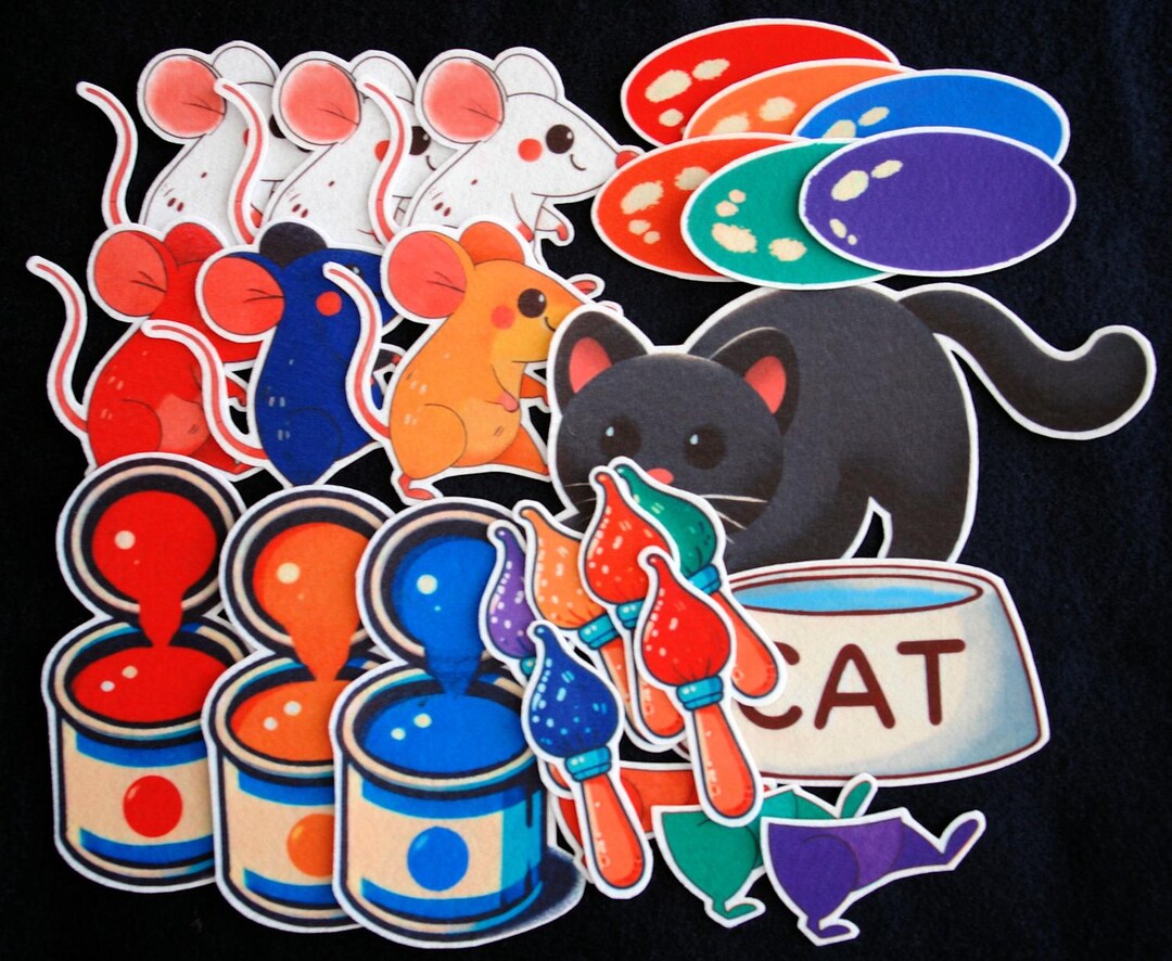 Mouse Paint 26-pc Storytelling Educational Activities Flannel Felt ...