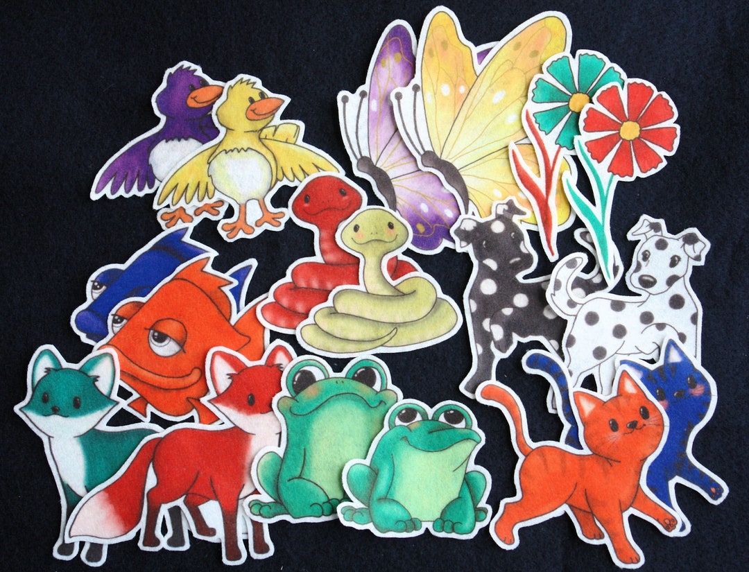 Hello Red Fox Storytelling Educational Activities Flannel Felt Board ...