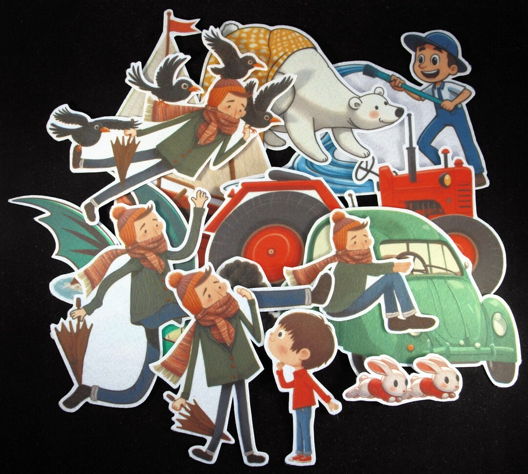 Daddy Long Legs Storytelling Educational Activities Flannel Felt Board ...