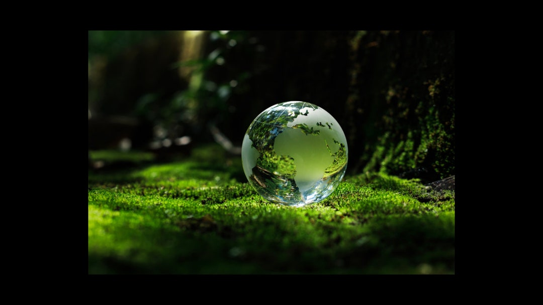 Crystal Globe Zoom Virtual Background - Etsy