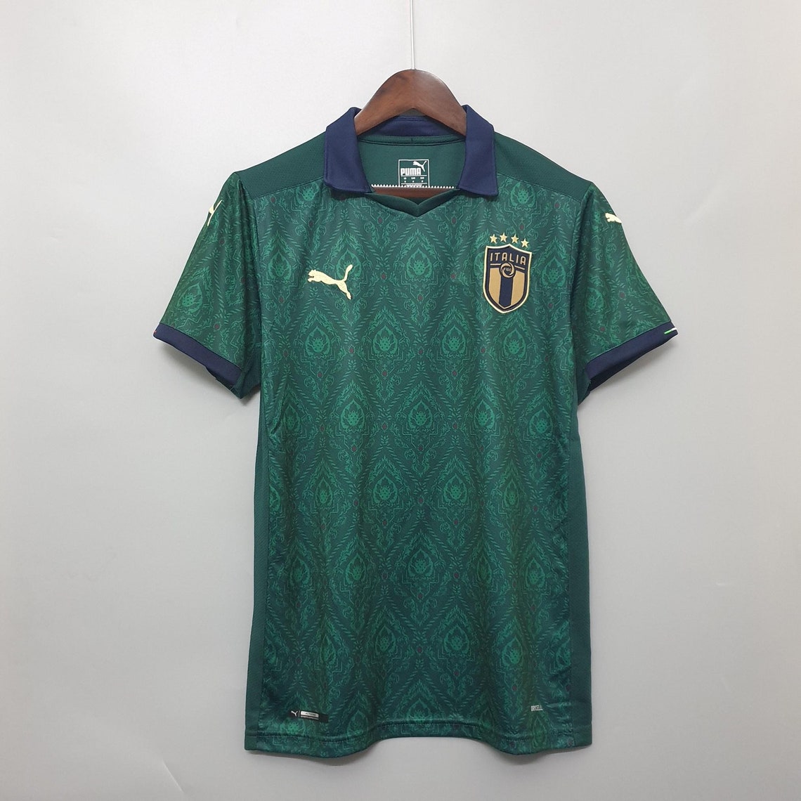 2020 21 ITALY Football Shirt Italia Jerseys Italy Green Jersey Italy ...