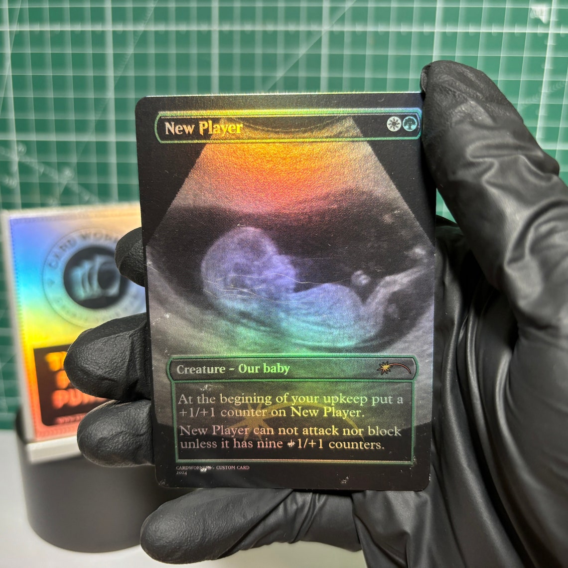 Newborn Player MTG Custom Magic the Gathering Card Personalized ...