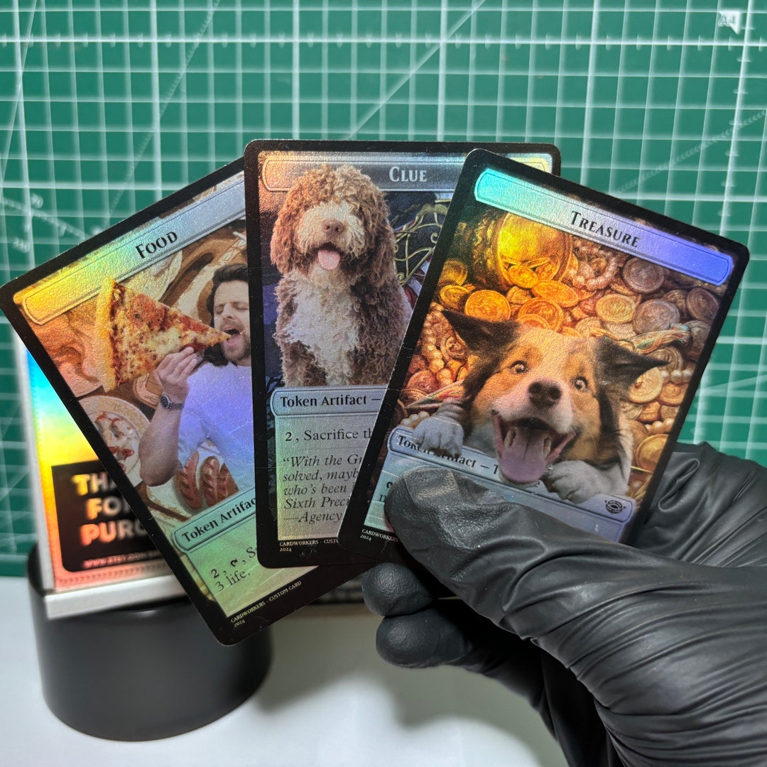 Custom Token MTG Custom Magic the Gathering Card Personalized Handmade ...