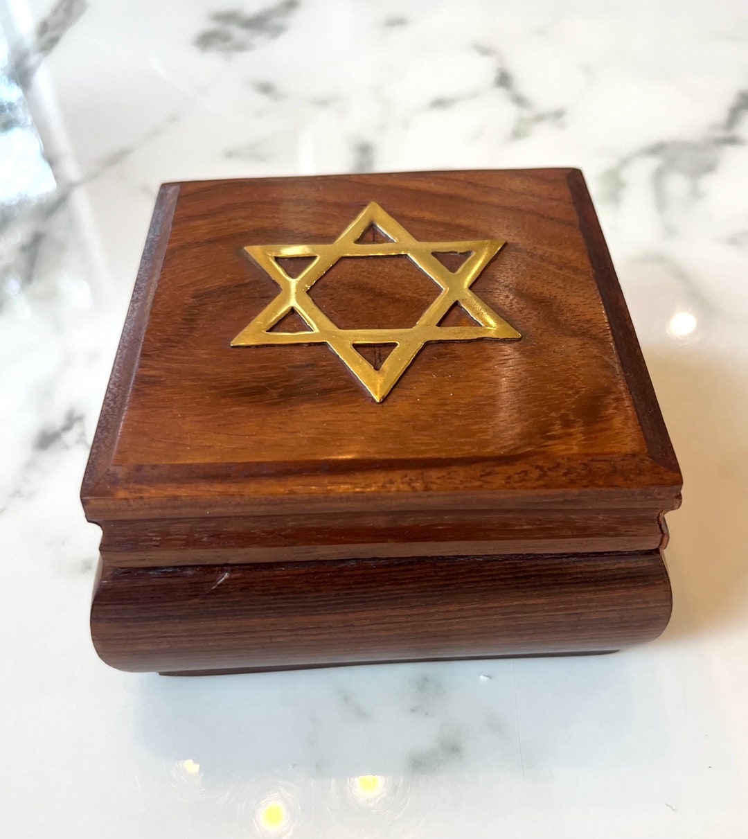 Star of David Wooden Box - Etsy