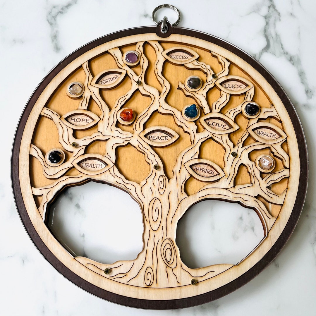 Judaica Tree of Life Plaque With Blessings. This Plaque Was Handcrafted ...
