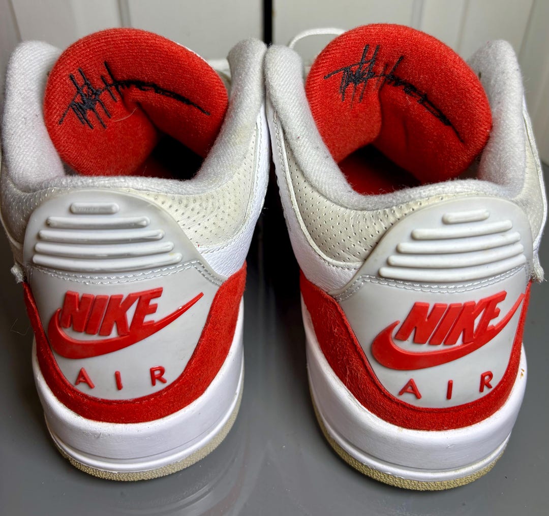 Air Jordan 3 Retro "tinker UNIVERSITY Red" - CJ0939 100 / Size 9 - Etsy