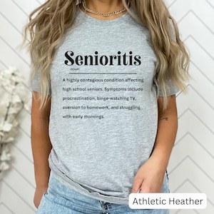 Funny Class of 2026 Senior Shirt Back to School High School Senior T ...