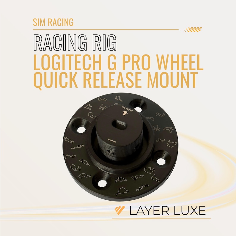 Logitech G Pro Wheel Quick Release Mount – Compatible With Logitech G ...