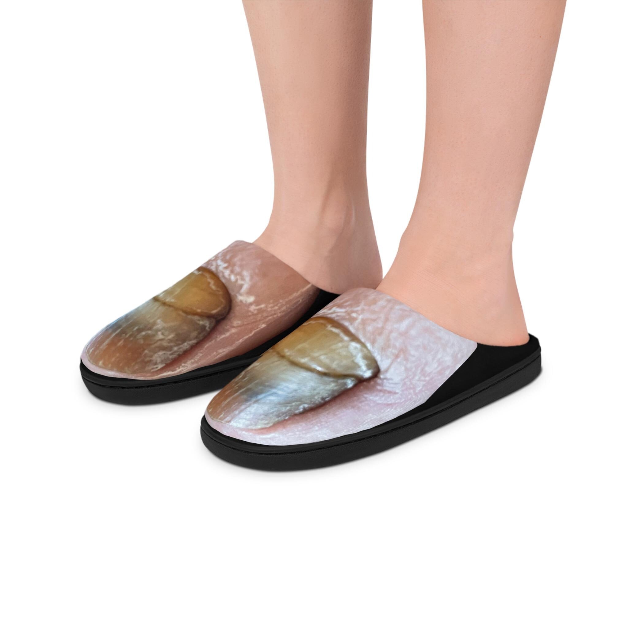Gross Toe Fungus Slippers, Funny World's Worst Joke Gag, Horrible ...