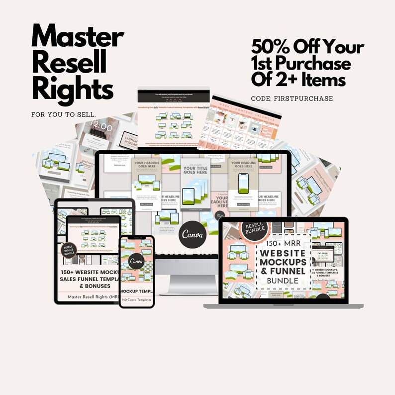 25 Essential IG Template Posts Canva Editable Digital Planner Master ...