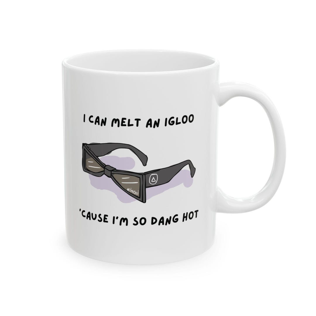 I Can Melt an Igloo Lyrics Mug || K-pop Fan Gift - Unique Ceramic Mug ...