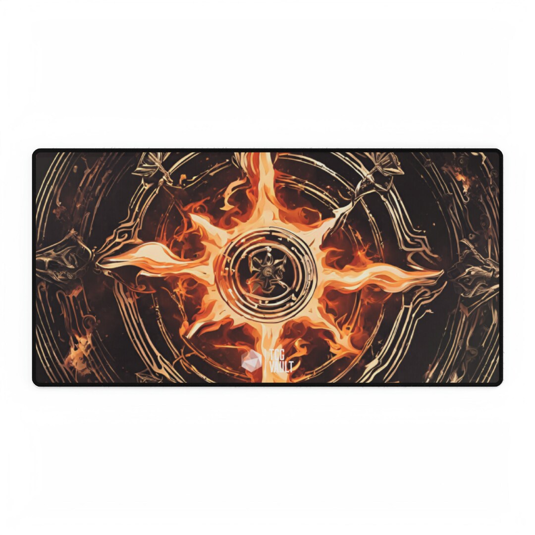 Fire Crypt Playmat / Deskmat - Etsy