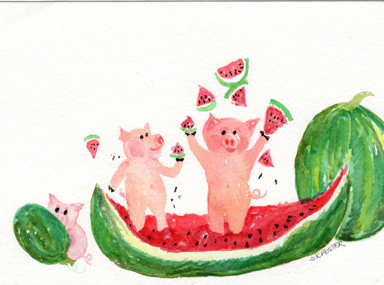 Do Pigs Like Watermelon