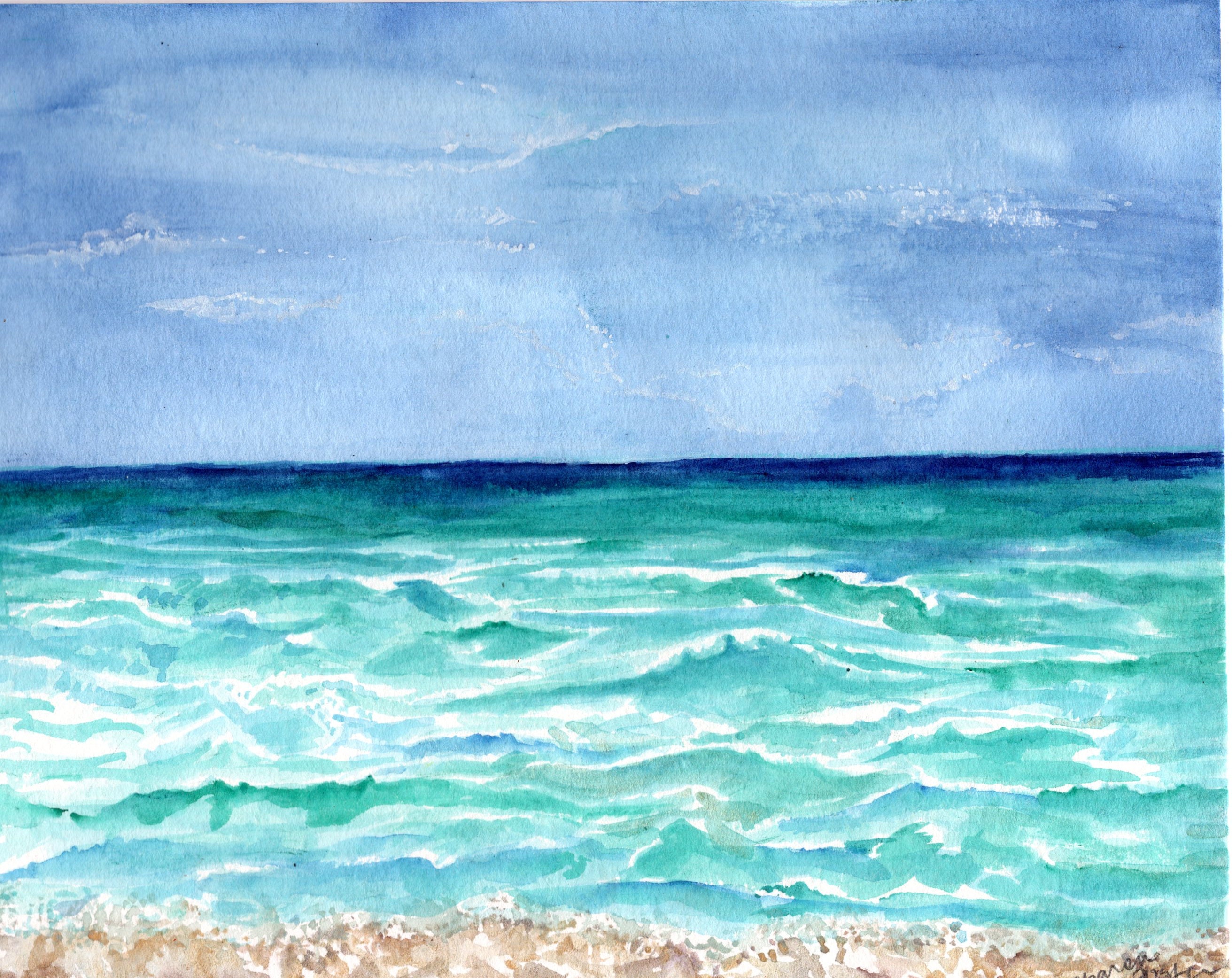 Ocean Watercolor