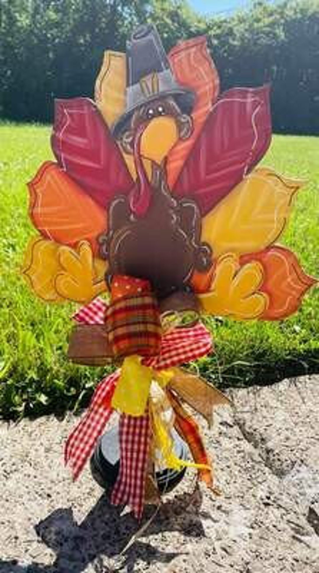 Fall/autumn Thanksgiving Tom Turkey Interchangeable Table Topper - Etsy