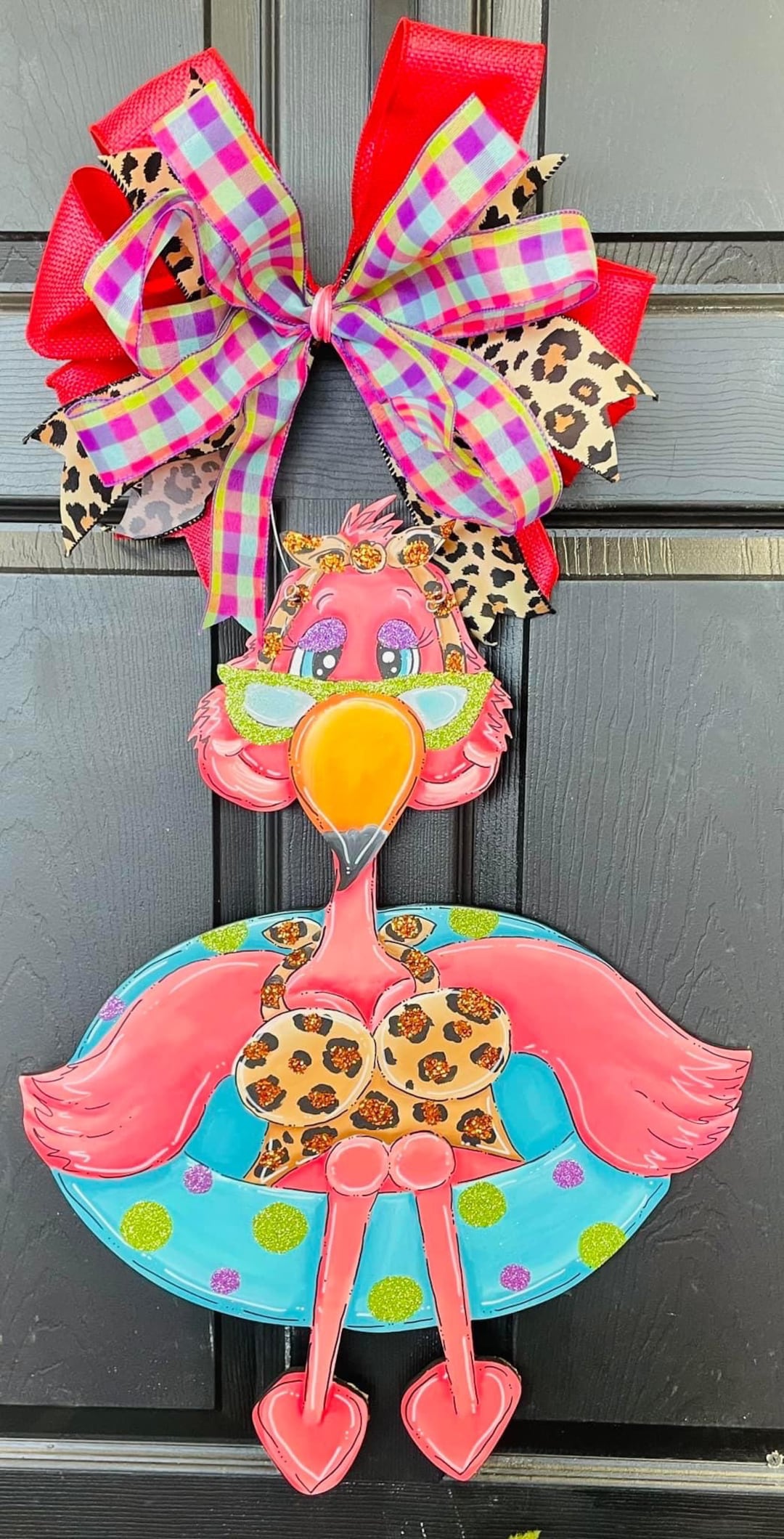 Summer Flamingo in a Float - Etsy