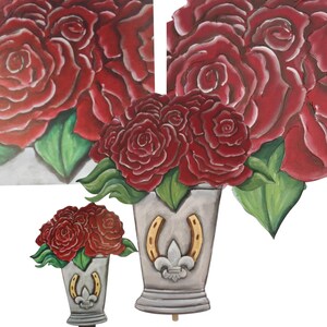 Derby-goofy Horse in Horseshoe Table Topper - Etsy