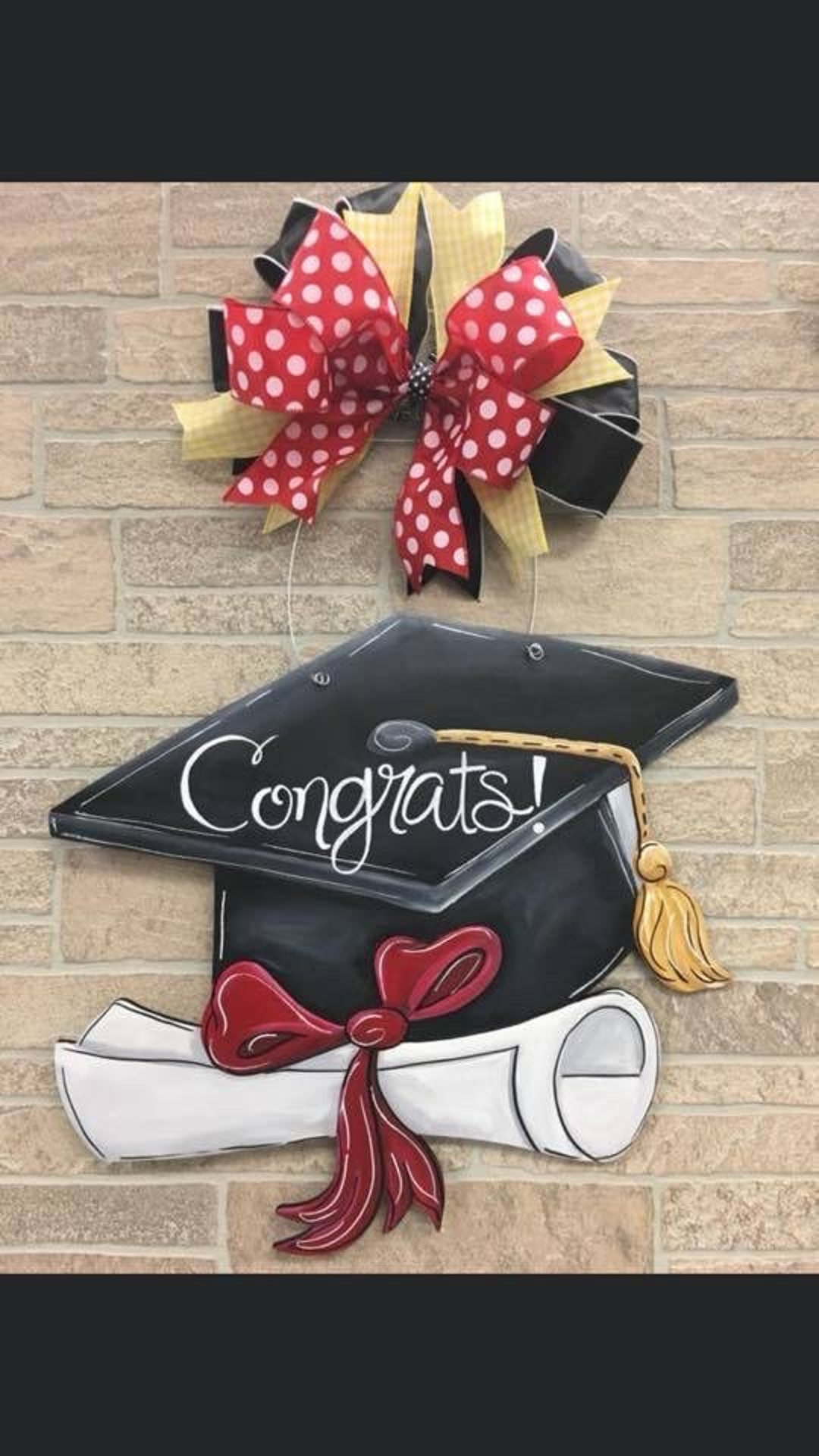 School Graduation Cap Door Hanger - Etsy