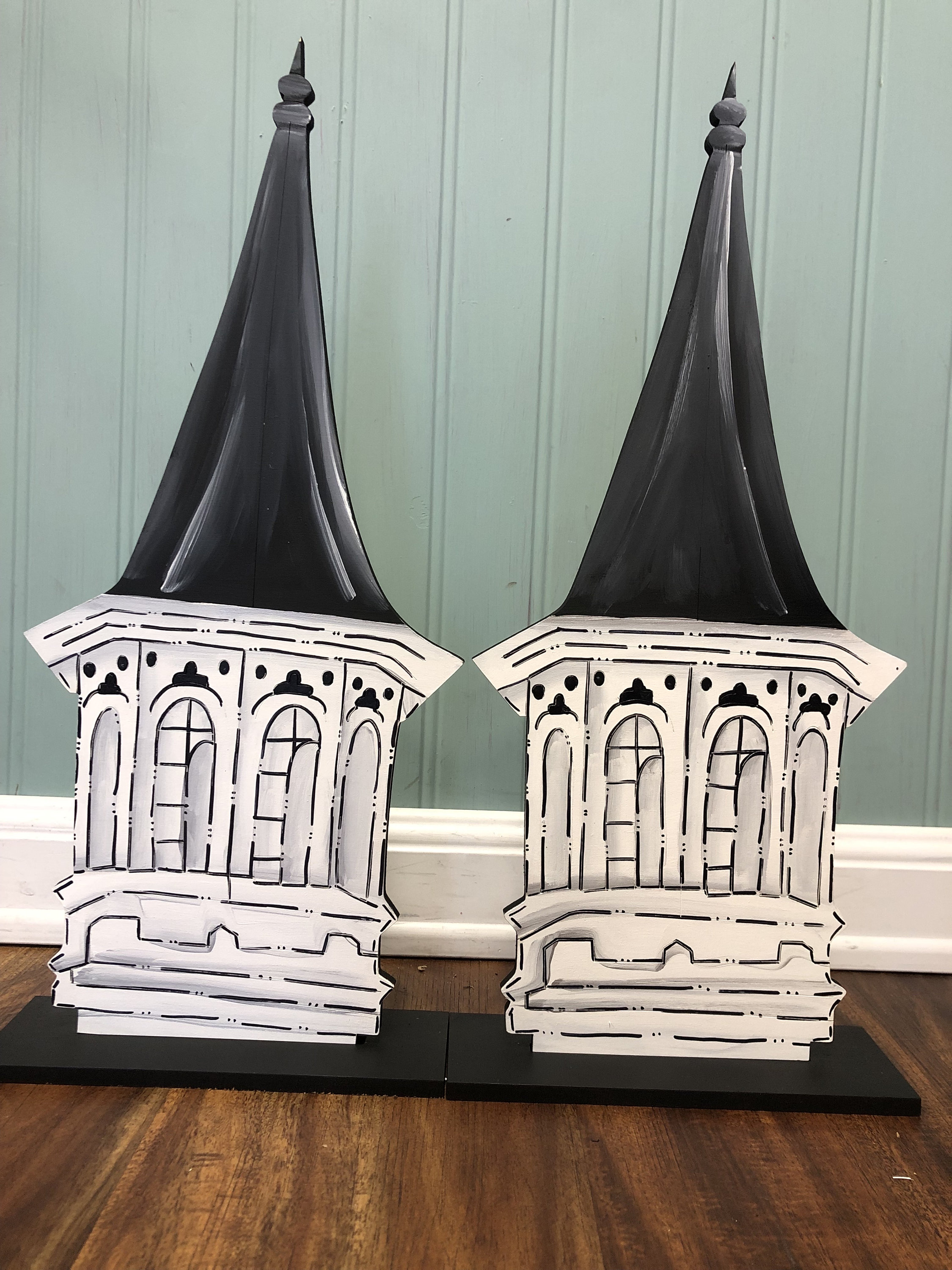 Derby Bugler and Twin Spires - Etsy