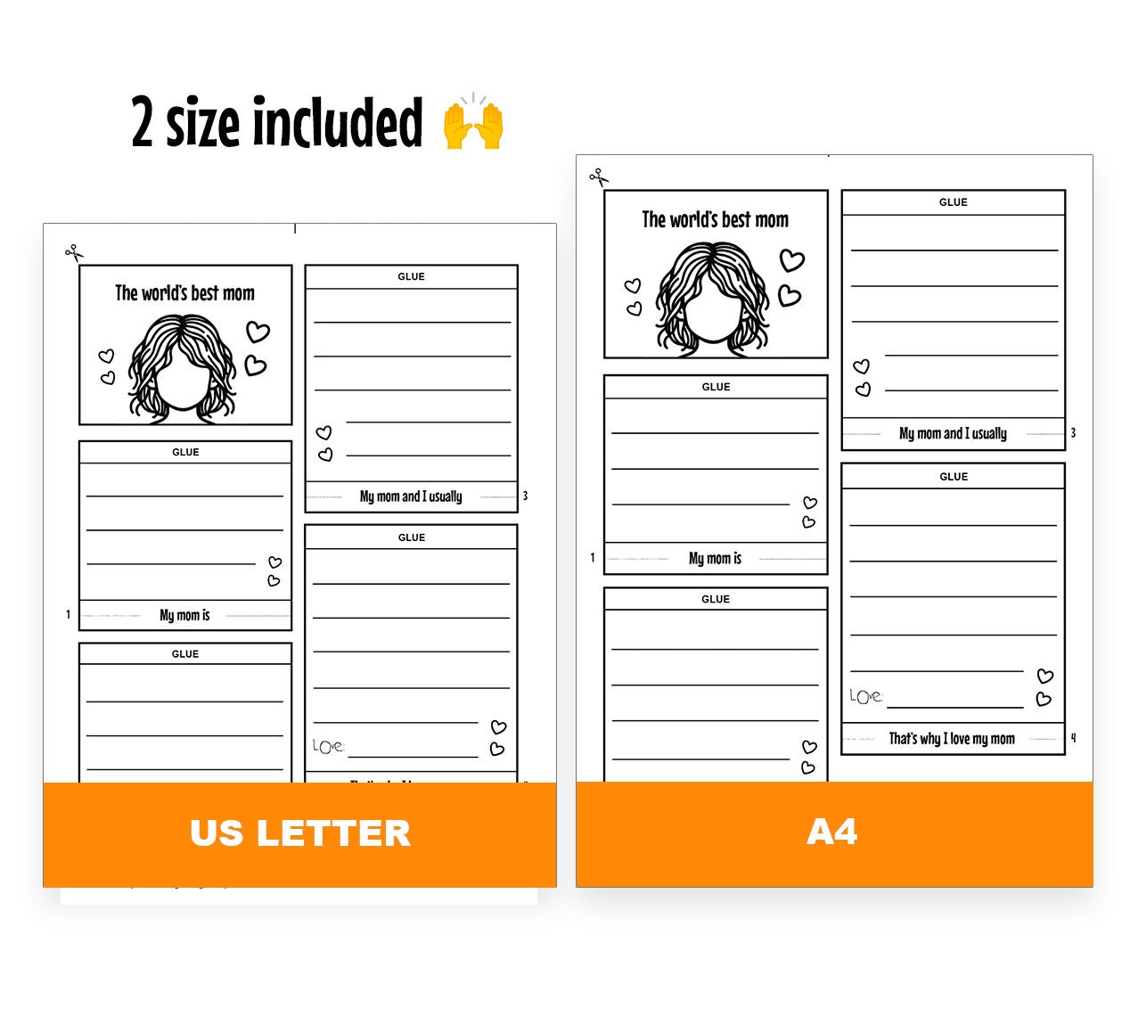 Mother's Day Crafts | Gift Book | Mom Booklet | Mother's Day Gift ...