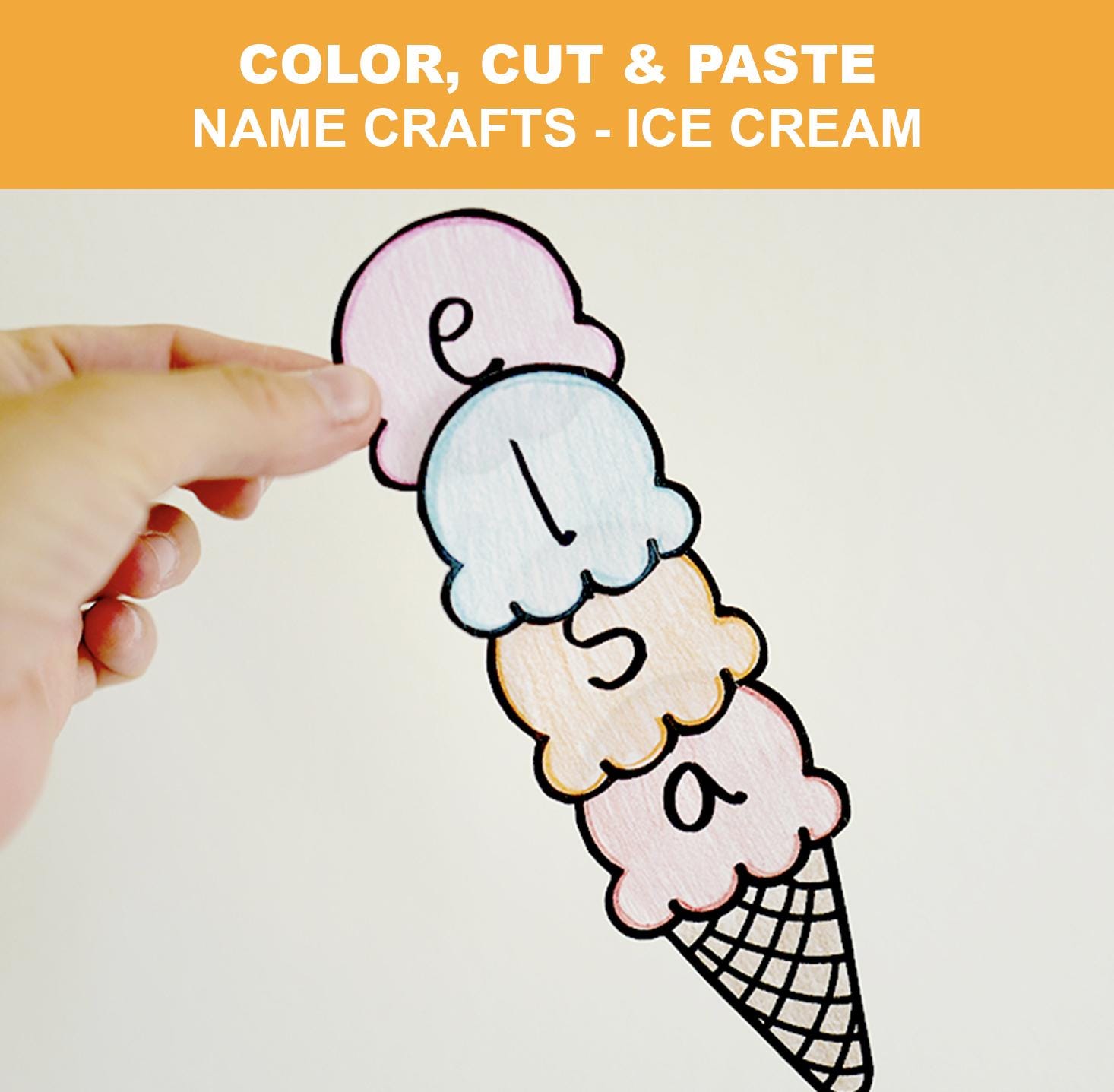 Summer Printable | Summer Craft for Kids | Craft Bundle | Print Design ...