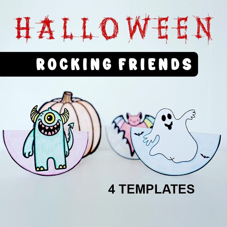 Halloween Printables | Crafts for Kids | Pumpkin | Ghost | Monster ...