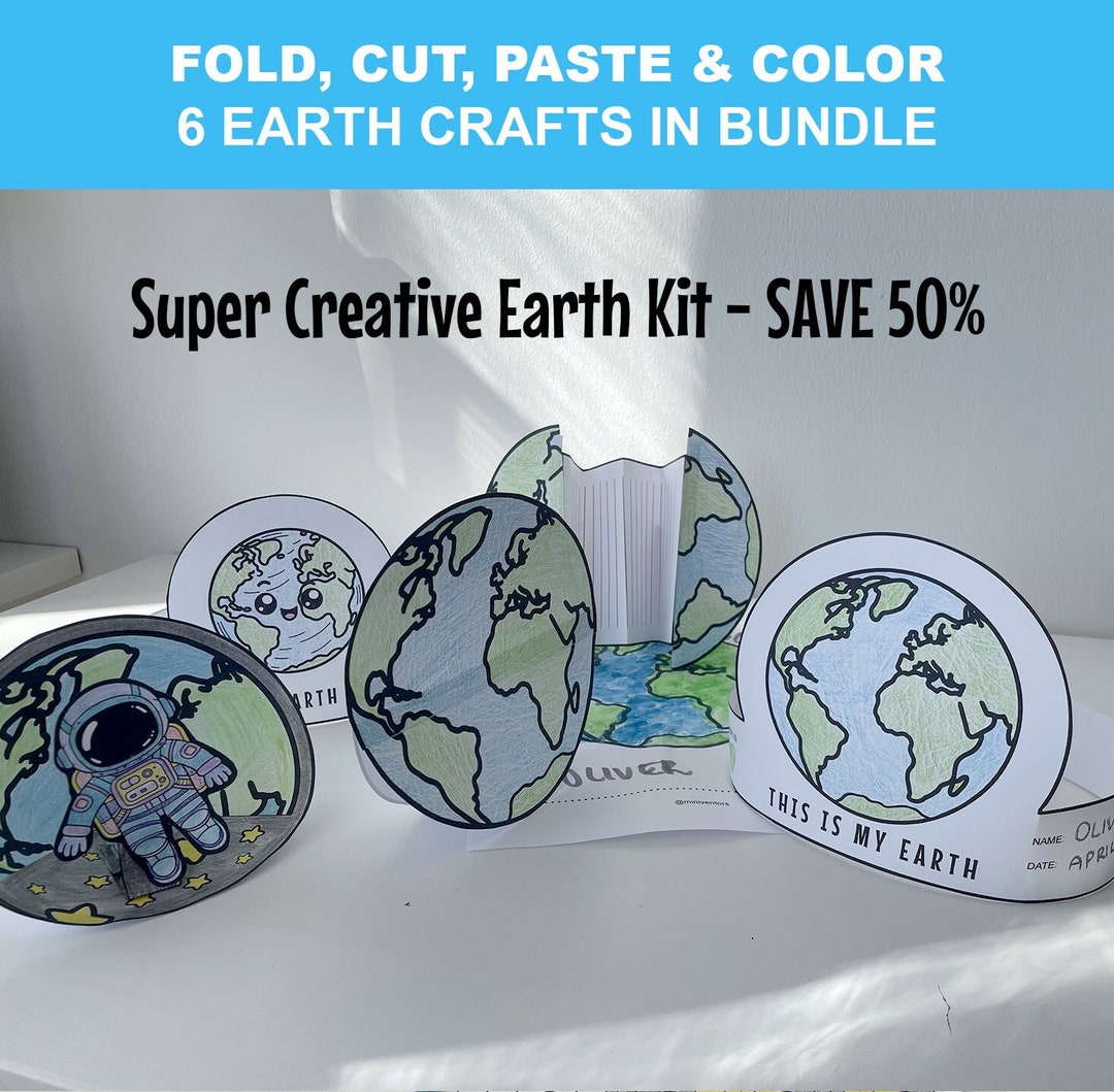 Space Crafts for Kids | Planet Earth Kit | Earth Crafts | Planet Crafts ...