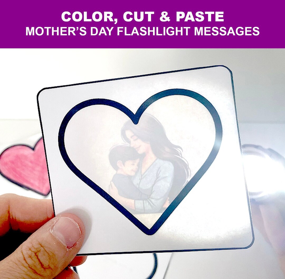 Mother's Day Crafts | Hidden Message Craft | Surprise Cards | Mother's ...