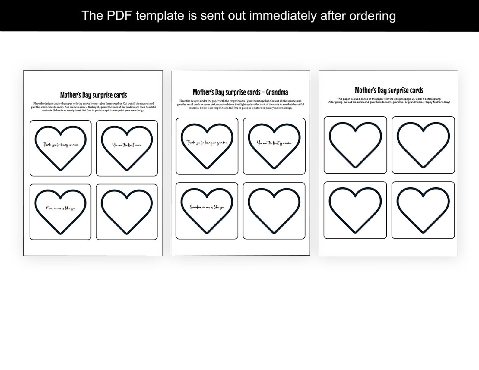 Mother's Day Crafts | Hidden Message Craft | Surprise Cards | Mother's ...